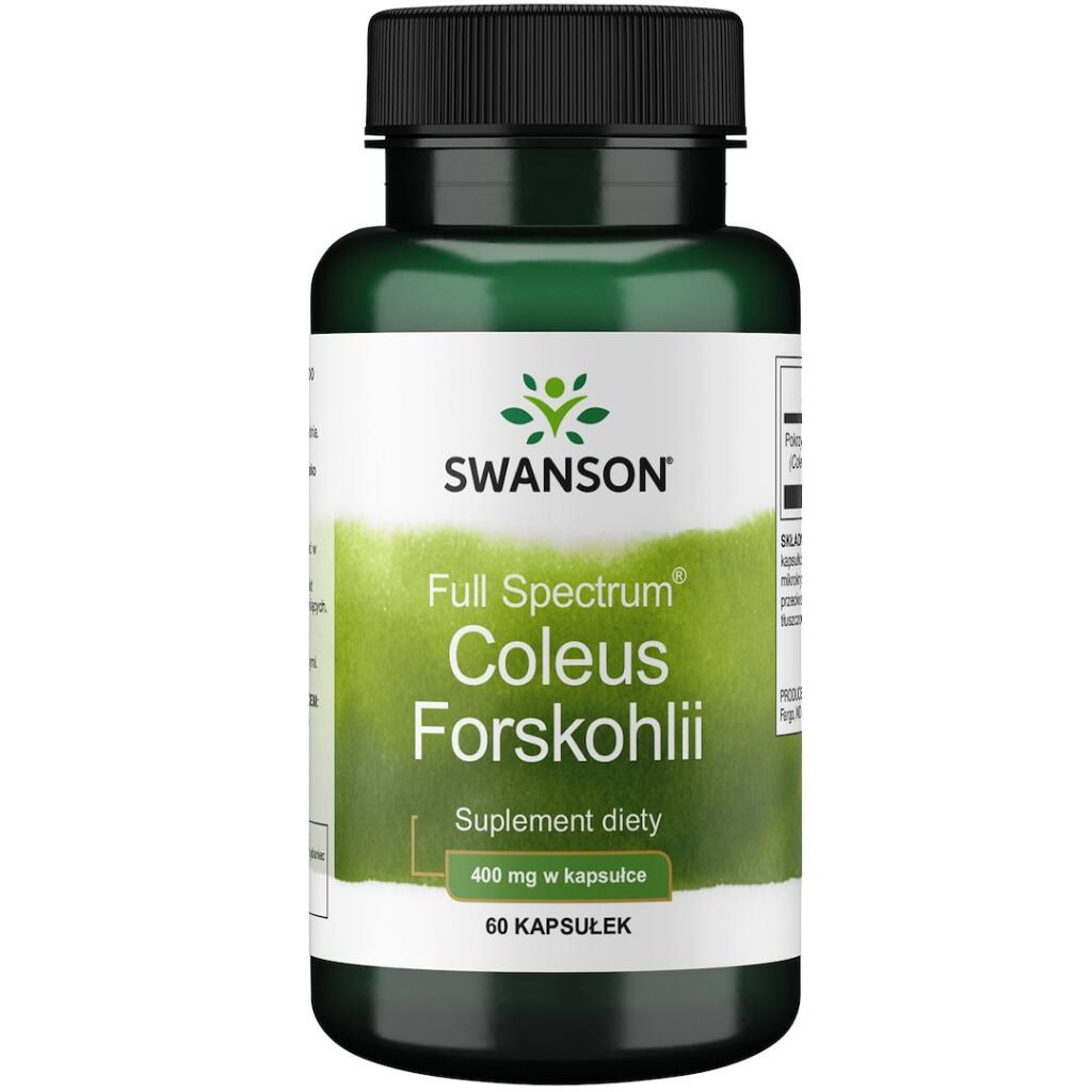Swanson Full Spectrum Coleus Forskohlii 400mg Kapseln 60 - ECO Supplements