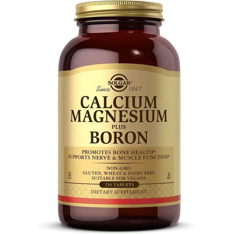 Solgar Calcium Magnesium plus Boron 250 Tabletten - ECO Supplements